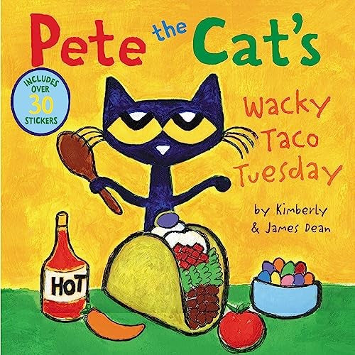 Pete the Cats Wacky Taco Tuesday By James Dean | World of Books US