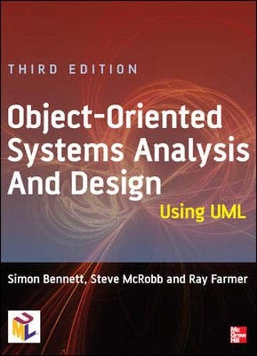 Object Oriented Systems Analysis And Design Using Uml By Simon Bennett World Of Books Gb