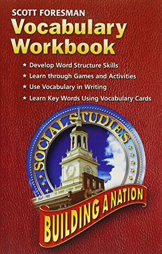Social Studies 2005 Vocabulary Workbook Grade 4/5 Building a Nation By ...