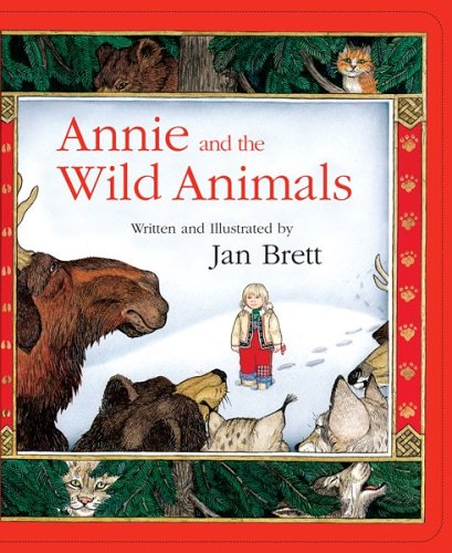 Annie and the Wild Animals Board Book By Jan Brett | World of Books GB