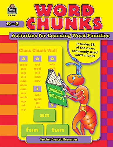 Word Chunks: Activities for Learning Word Families By Martin Carol ...