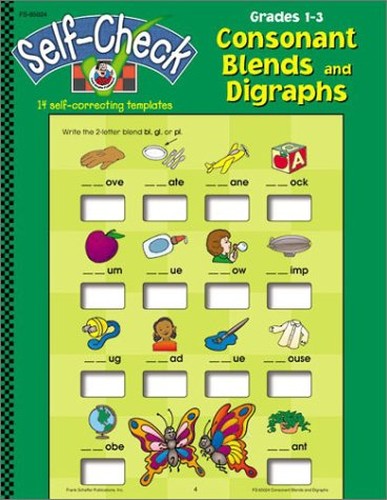 Consonant Blends and Digraphs By Carol Tiernon | World of Books US