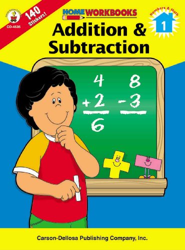 Addition & Subtraction, Grade 1 By Carson-Dellosa Publishing | World of ...