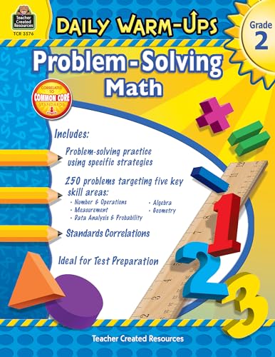 Daily Warm-Ups: Problem Solving Math Grade 2: Problem Solving Math ...