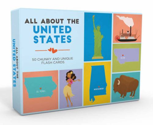 All About The United States: Flash Cards | Games at World of Books US