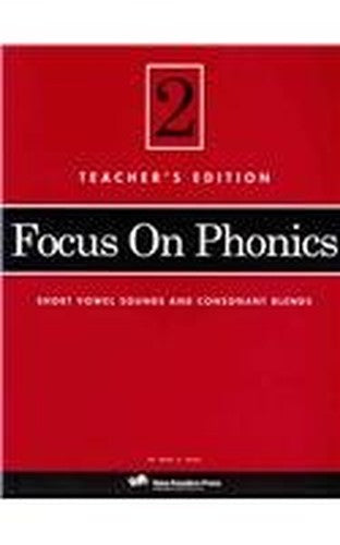 Focus on Phonics 2: Short Vowel Sounds and Consonant Blends By Rice ...