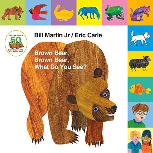 Lift-The-Tab: Brown Bear, Brown Bear, What Do You See? By Bill Martin ...