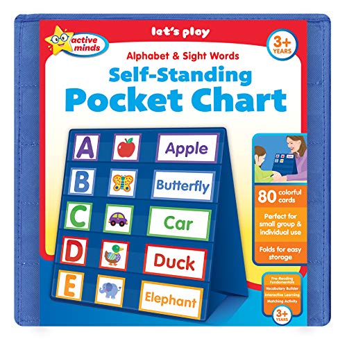 Active Minds Alphabet and Sight Words Pocket Chart | Games at World of ...