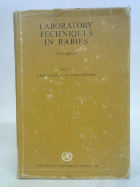 Laboratory Techniques in Rabies. | Old & Rare at World of Books GB