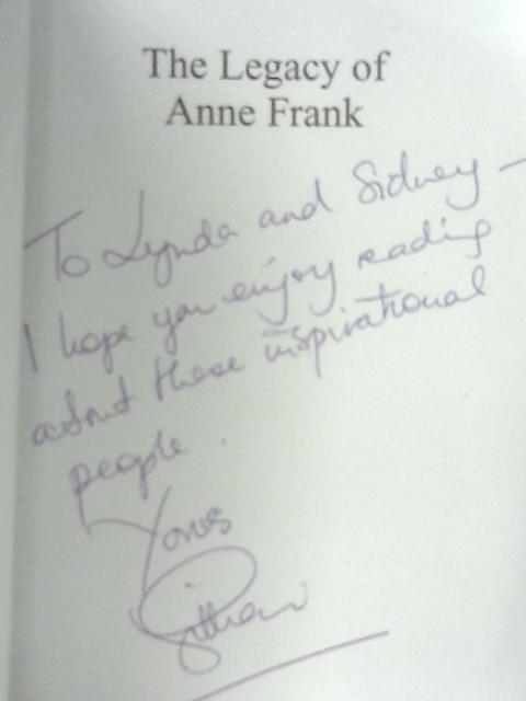 The Legacy of Anne Frank | Old & Rare at World of Books GB