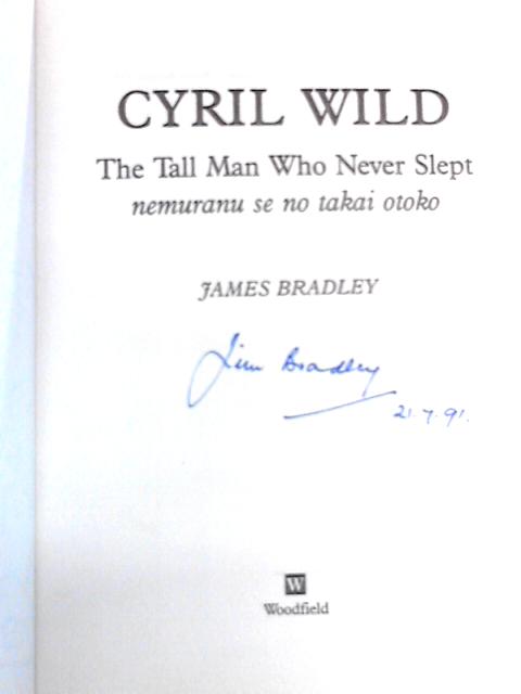 Cyril Wild: The Tall Man Who Never Slept, nemuranu se no takai otoko | Old & Rare at World of ...