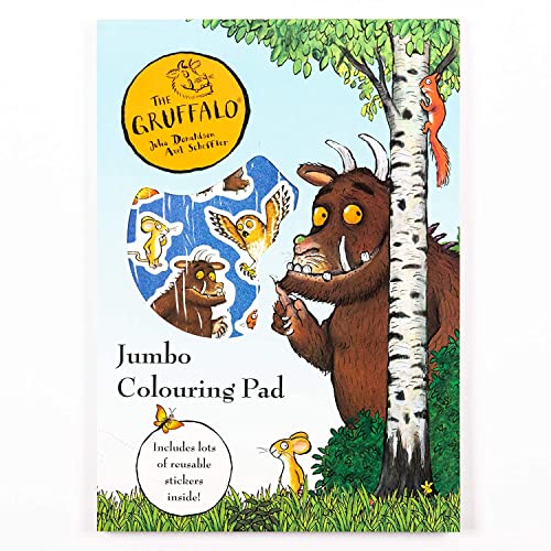 The Gruffalo Jumbo Colouring Pad By Julia Donaldson And Axel Scheffler ...
