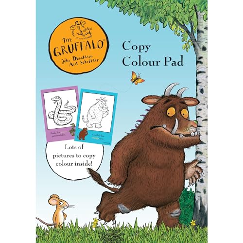 The Gruffalo Copy Colour Pad A4 Kids Colouring Book | Games at World of ...