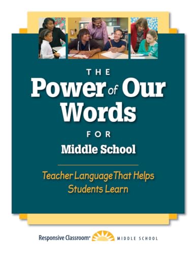 The Power of Our Words: Middle School By Responsive Classroom | World ...