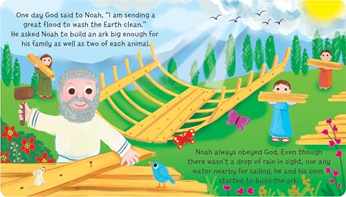 Noahs Ark Bible Story Book Childrens Early Learning Little Boys and ...