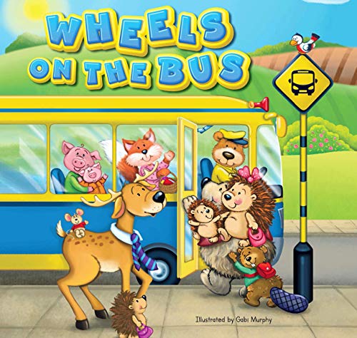 Wheels On The Bus - Childrens Padded Board Book - Classic Sing Along By ...