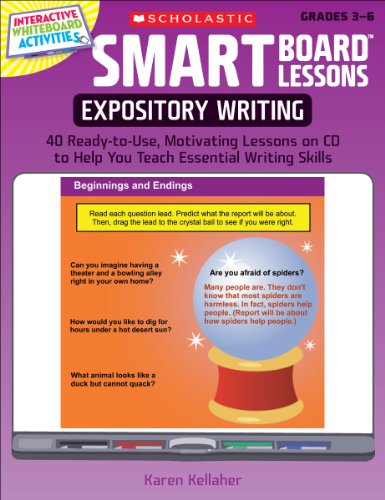 Smart Board(tm) Lessons: Expository Writing By Karen Kellaher | World ...