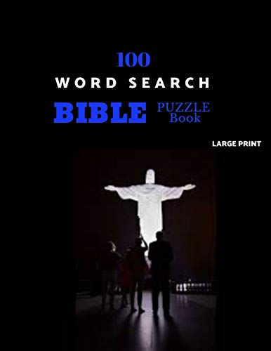 100 Word Search Bible Puzzle Book Large Print By Malachi Puzzles ...