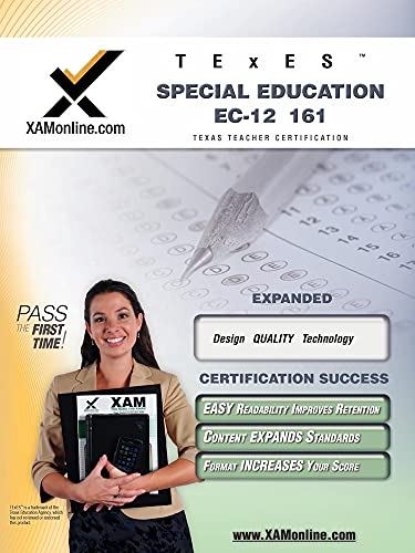 TExES Special Education Ec-12 161 Teacher Certification Test Prep Study ...
