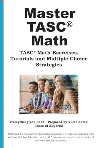 TASC Math Mastery By Complete Test Preparation Inc | World of Books US