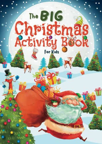The Big Christmas Activity Book for Kids: Mixed Puzzle and Colouring ...