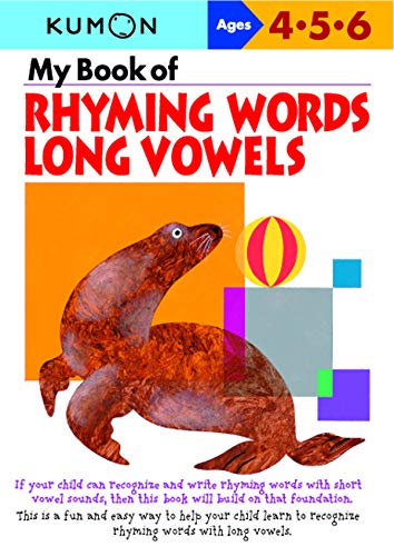 My Book Of Rhyming Words: Long Vowels By Kumon | World of Books US