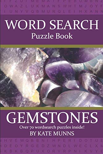 Gemstone Word Search Puzzle Book - 70 Puzzles: Challenging Word Search ...