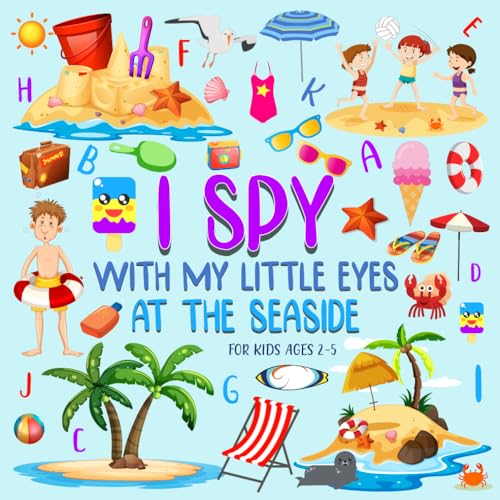 I Spy with My Little Eyes - at the Seaside : Children's I Spy Board ...