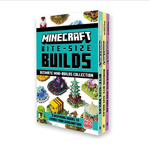 Minecraft: Bite Size Builds Slipcase x 3 By Mojang Ab | World of Books