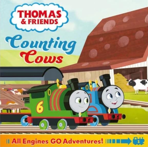 Thomas & Friends: COUNTING COWS - Thomas the Tank Engine Story Book ...
