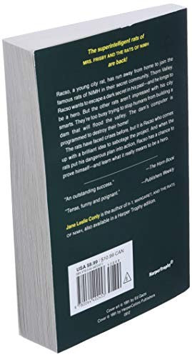 Racso and the Rats of NIMH By Jane Leslie Conly | Used | 9780064402453 ...