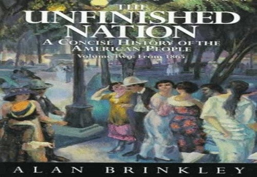 Unfinished Nation By Alan Brinkley| World of Books US