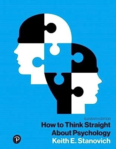 How to Think Straight About Psychology, Books a la Carte By Keith ...