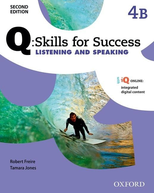Q: Skills for Success: Level 4: Listening & Speaking Split Student Book ...
