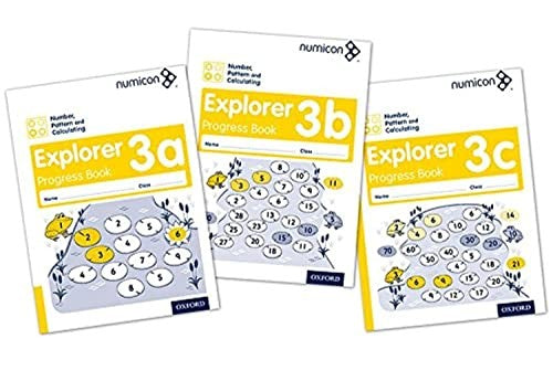 Numicon: Number, Pattern and Calculating 3 Explorer Progress Books ABC ...