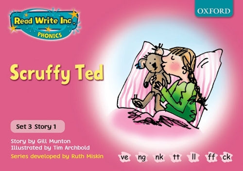 Read Write Inc Phonics Pink Set 3 Storybooks Scruffy Ted By Gill Munton ...