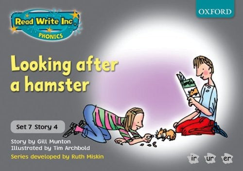 Read Write Inc Phonics Grey Set 7 Storybooks Looking After a Hamster By ...