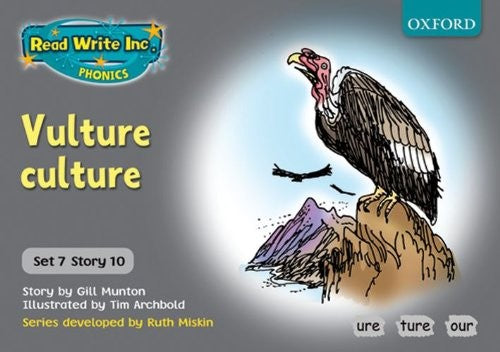 Read Write Inc. Phonics: Grey Set 7 Storybooks: Vulture Culture By Gill ...