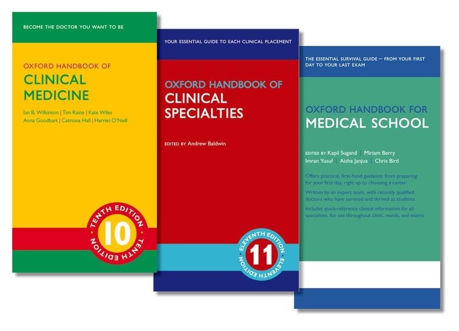 Oxford Handbook of Clinical Medicine, Oxford Handbook of Clinical ...