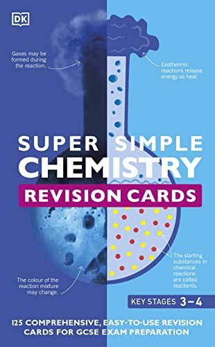Super Simple Chemistry Revision Cards Key Stages 3 and 4 | Games at ...