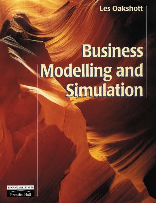 Business Modelling And Simulation Book and Disk By Les Oakshott| World ...