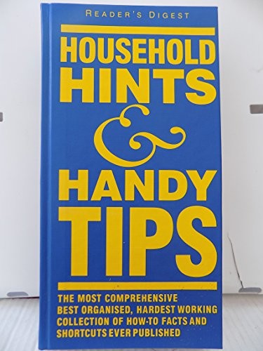 "Reader's Digest" Household Hints, Handy Tips| World of Books GB