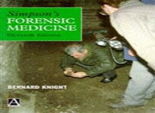 Simpson's Forensic Medicine, 11Ed By Keith Simpson| World of Books GB