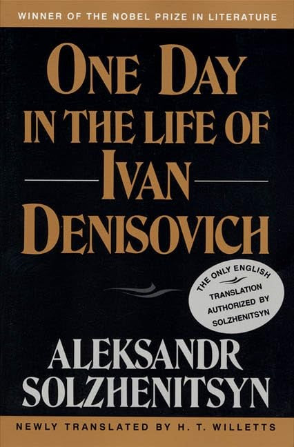 One Day in the Life of Ivan Denisovich By Aleksandr Isaevich ...