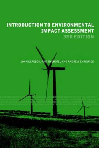 Introduction To Environmental Impact Assessment By John Glasson| World ...