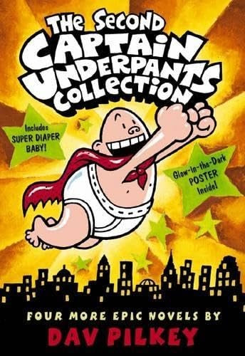 Captain Underpants: The Second Captain Underpants Collection (#5-8) By ...