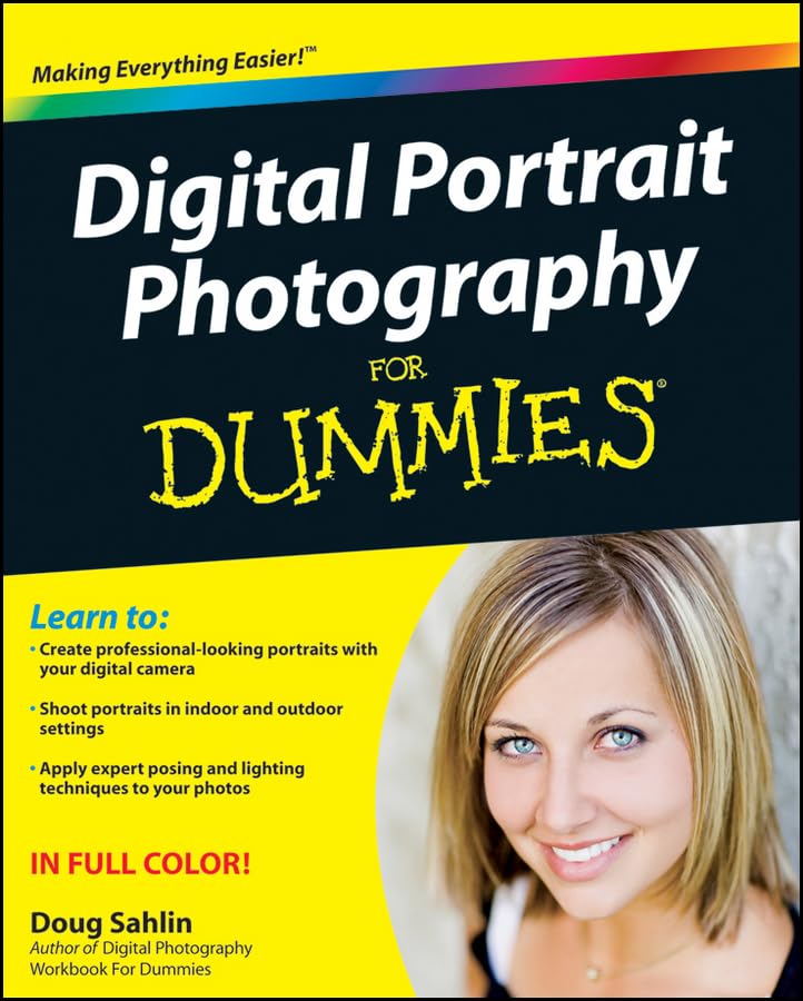 Digital Portrait Photography For Dummies By Doug Sahlin | World of Books GB