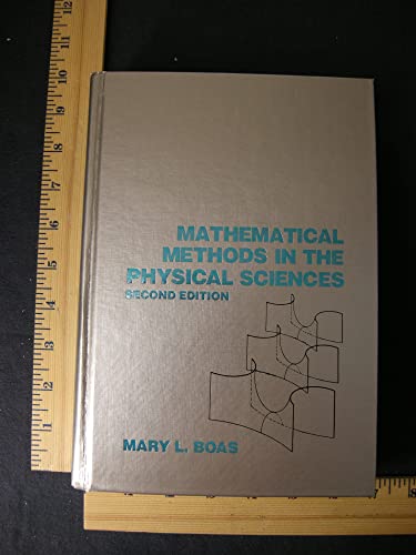 Mathematical Methods in the Physical Sciences By M L Boas | World of ...