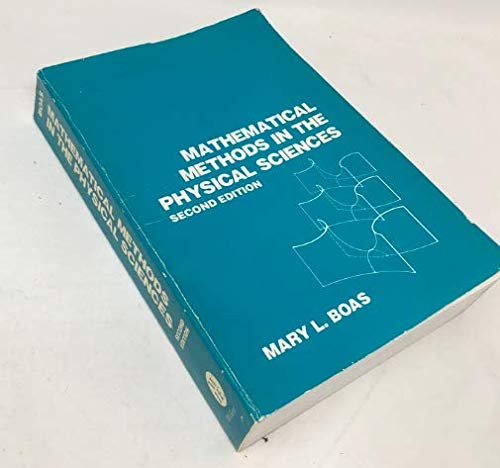 Mathematical Methods in the Physical Sciences By M L Boas | World of ...