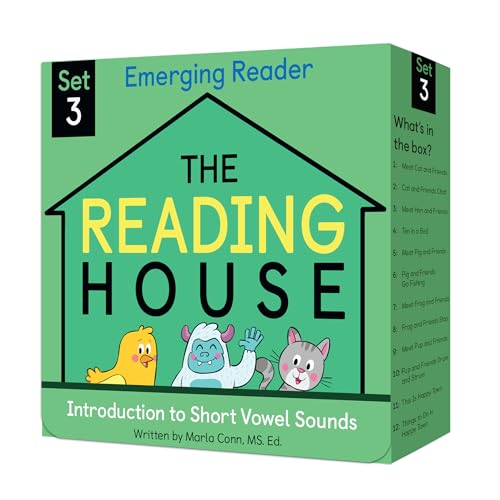 The Reading House Set 3: Introduction to Short Vowel Sounds By The ...
